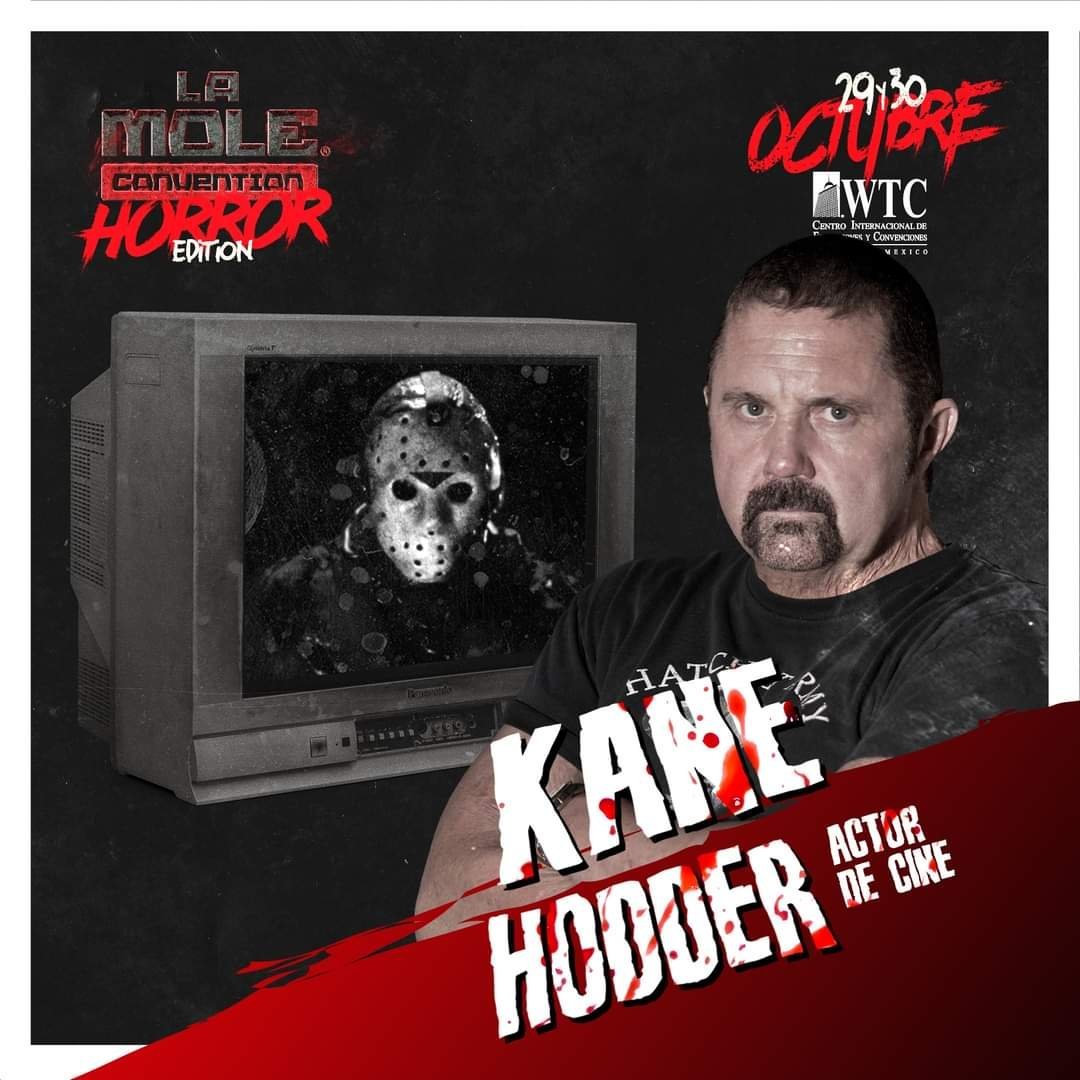 Kane Hodder viene a La Mole Horror Edition – UNplugged News