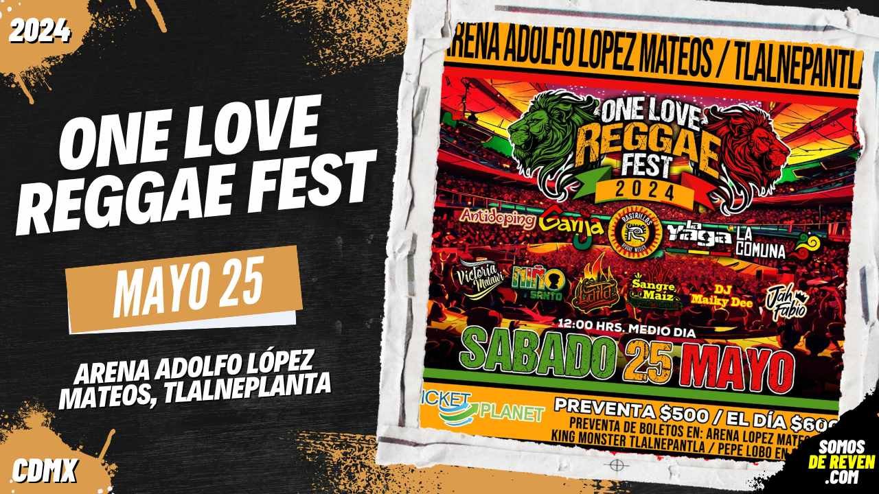 Lo mejor del raggae nacional en un mismo escenario ¡¡¡One Love Reggae ...