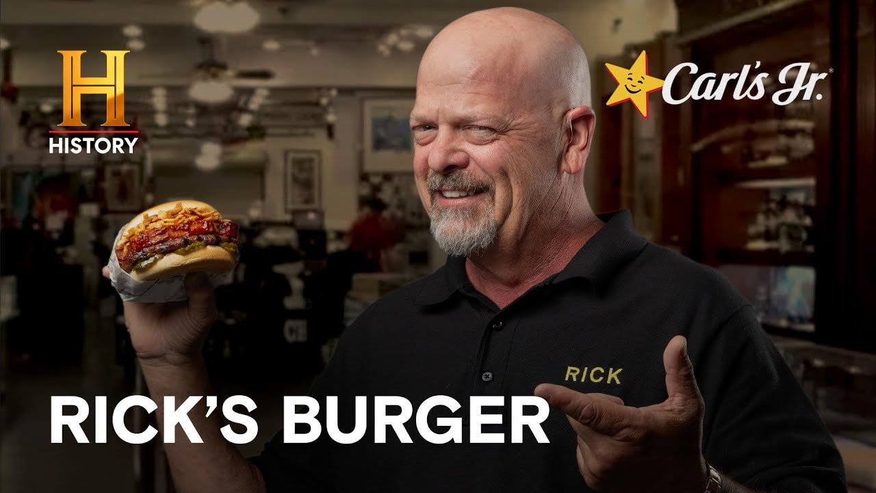 History y Carl’s Jr lanzan «Rick’s Burger» – UNplugged News