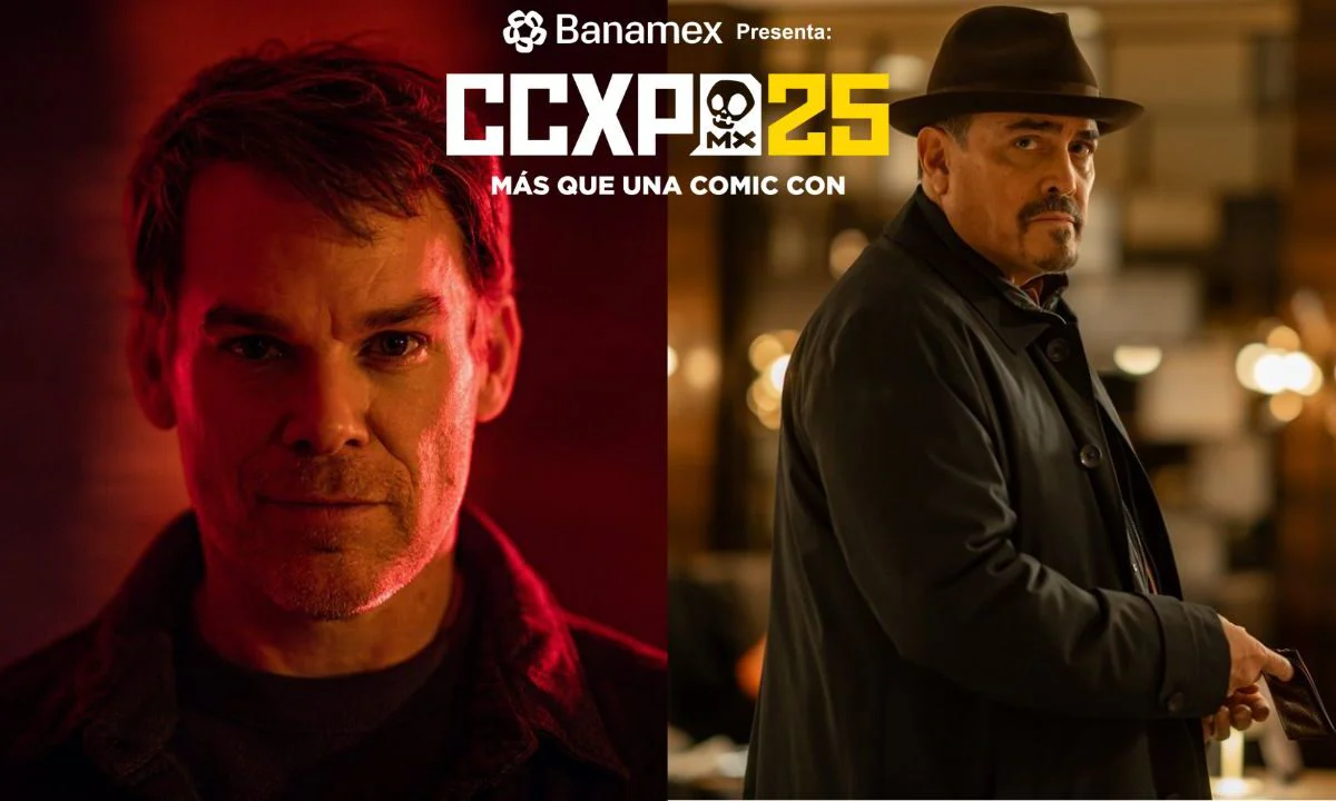 Dexter cambia la mesa de disección por la CCXPMX! Michael C. Hall y ...